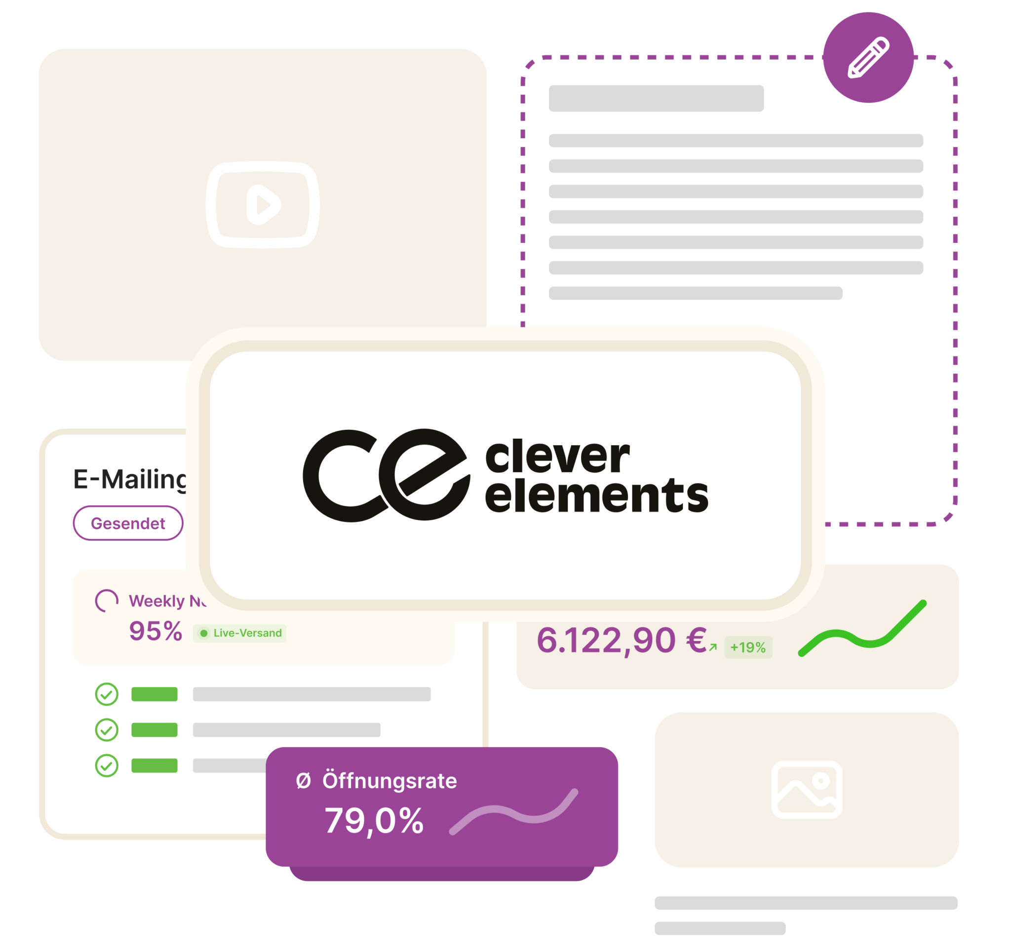 Agenturen - Clever Elements® - Newsletter Software
