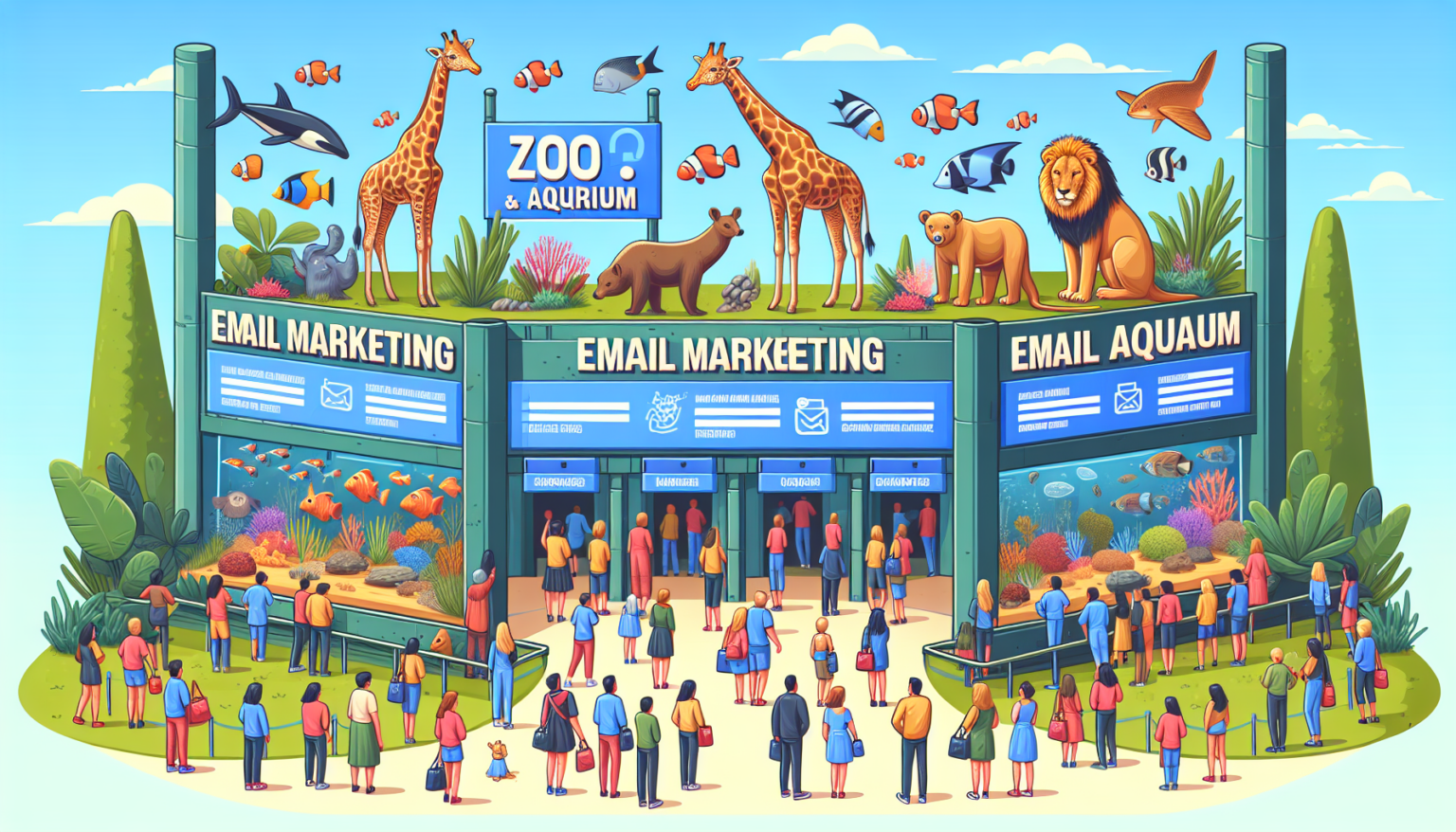 Master email marketing: your zoo or aquarium will become a crowd puller ...